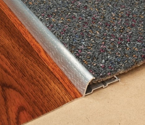 DTA Australia | NAPLOCK CARPET EDGE 3.3M X 10MM X 36MM PEWTER HAMMER