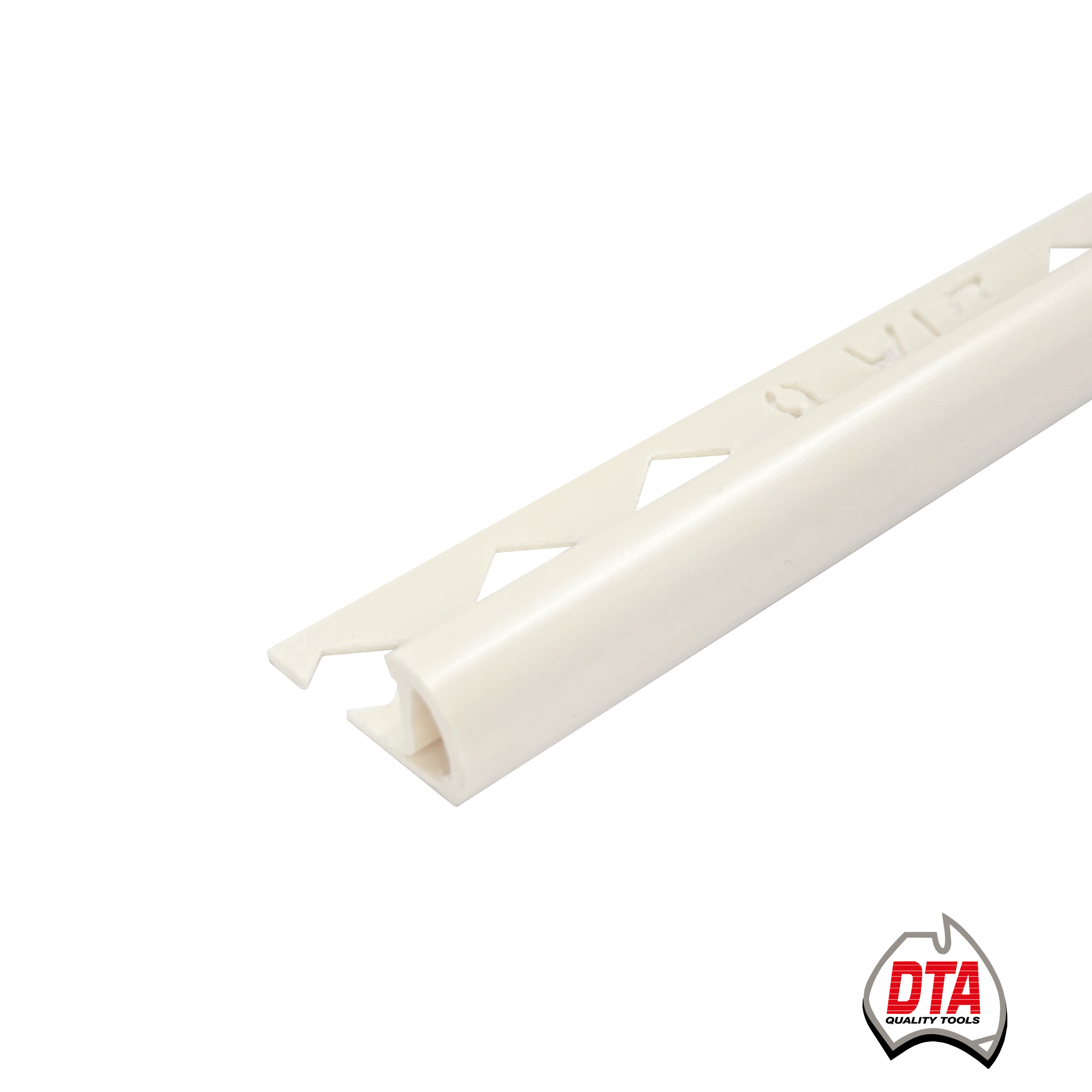 DTA Australia | PVC TRADE TRIM - 6MM X 2.5M WHITE