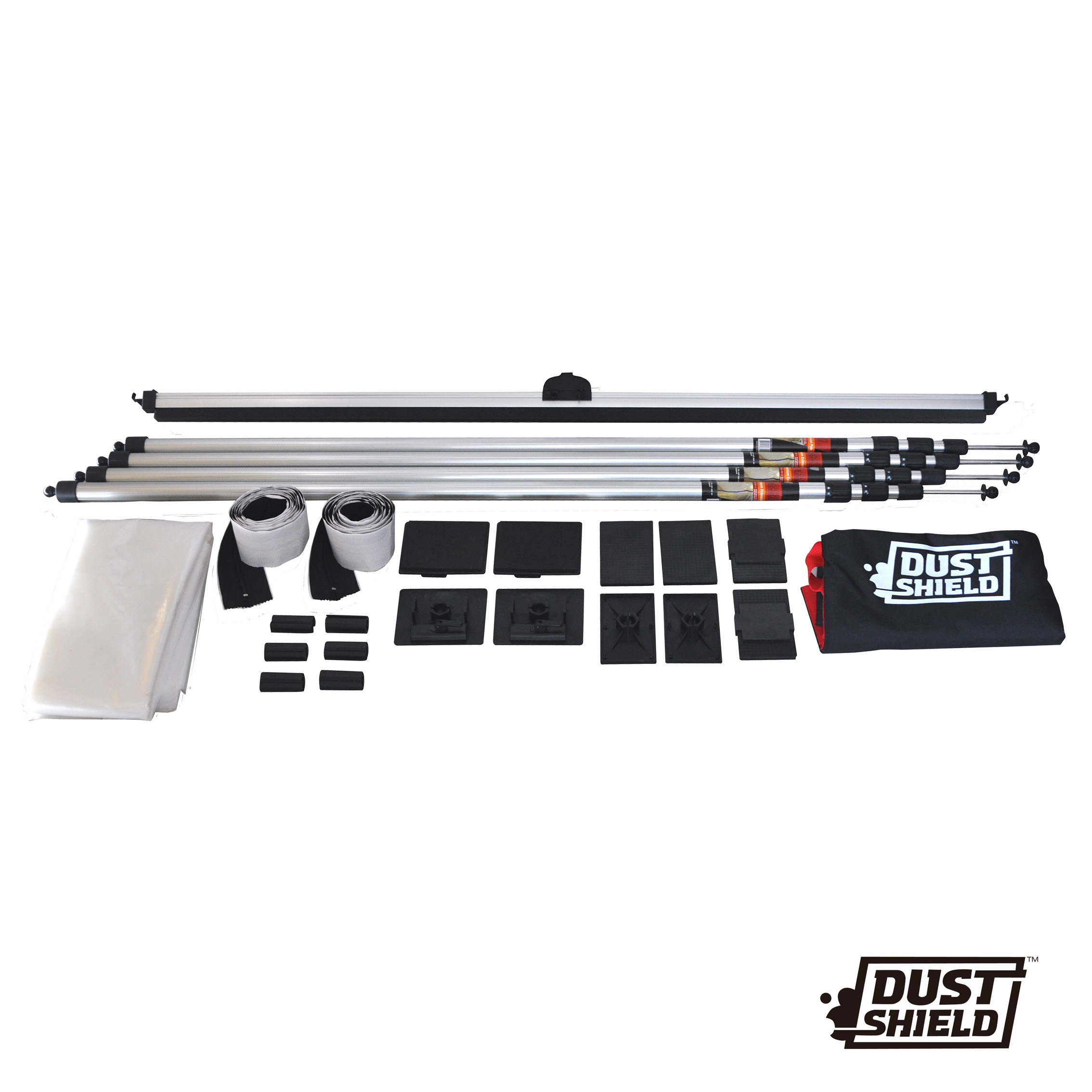 DTA Australia | DUST SHIELD KIT 4 POLE INCL POLES,SUPPORTS,FILM ZIPPERS ...