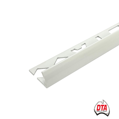 DTA Australia | 3 METRE ROUND EDGE ALUMINIUM 8MM WHITE
