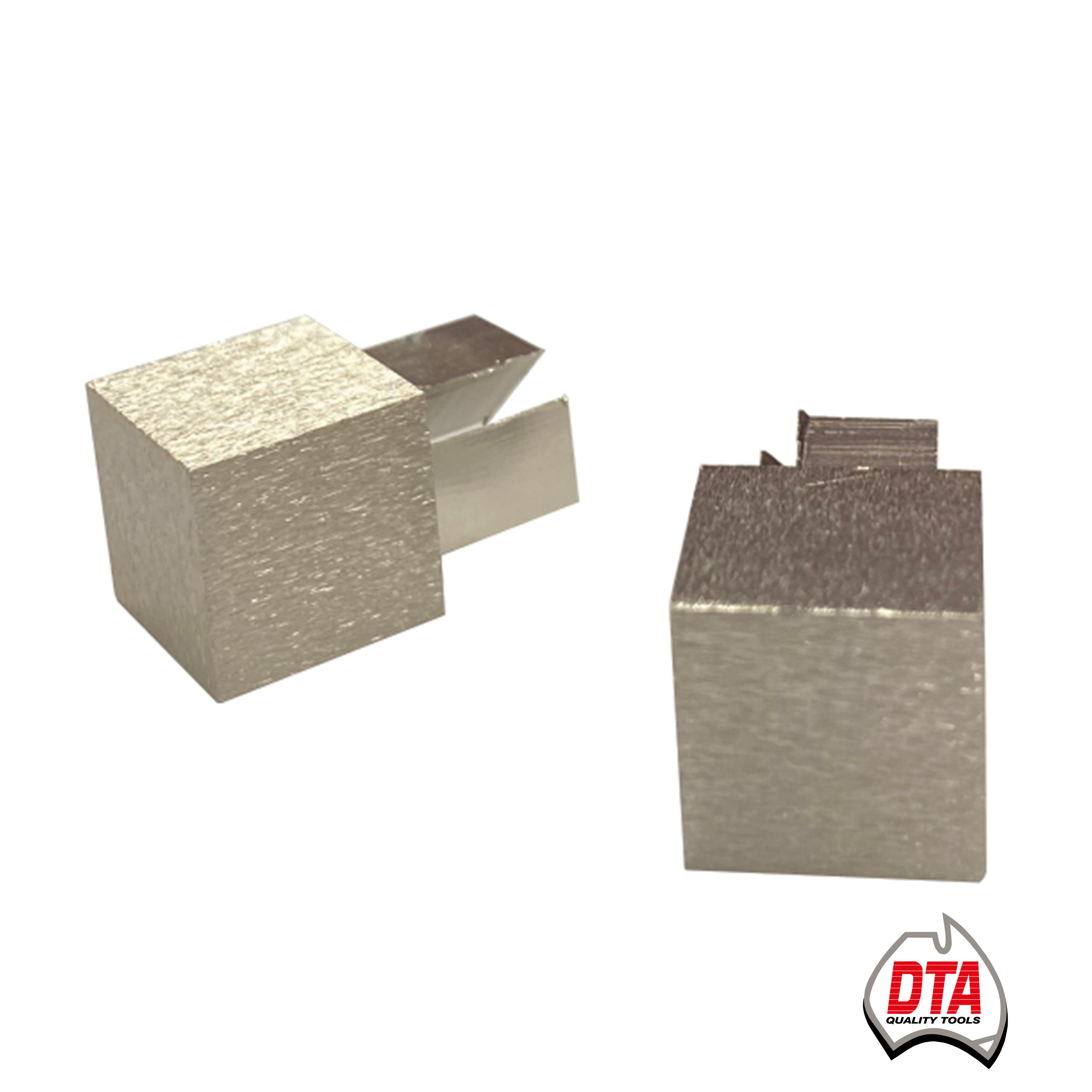 DTA Australia | CORNER PIECE SQUARE EDGE 6MM BRUSH FINISH (2 PCS)
