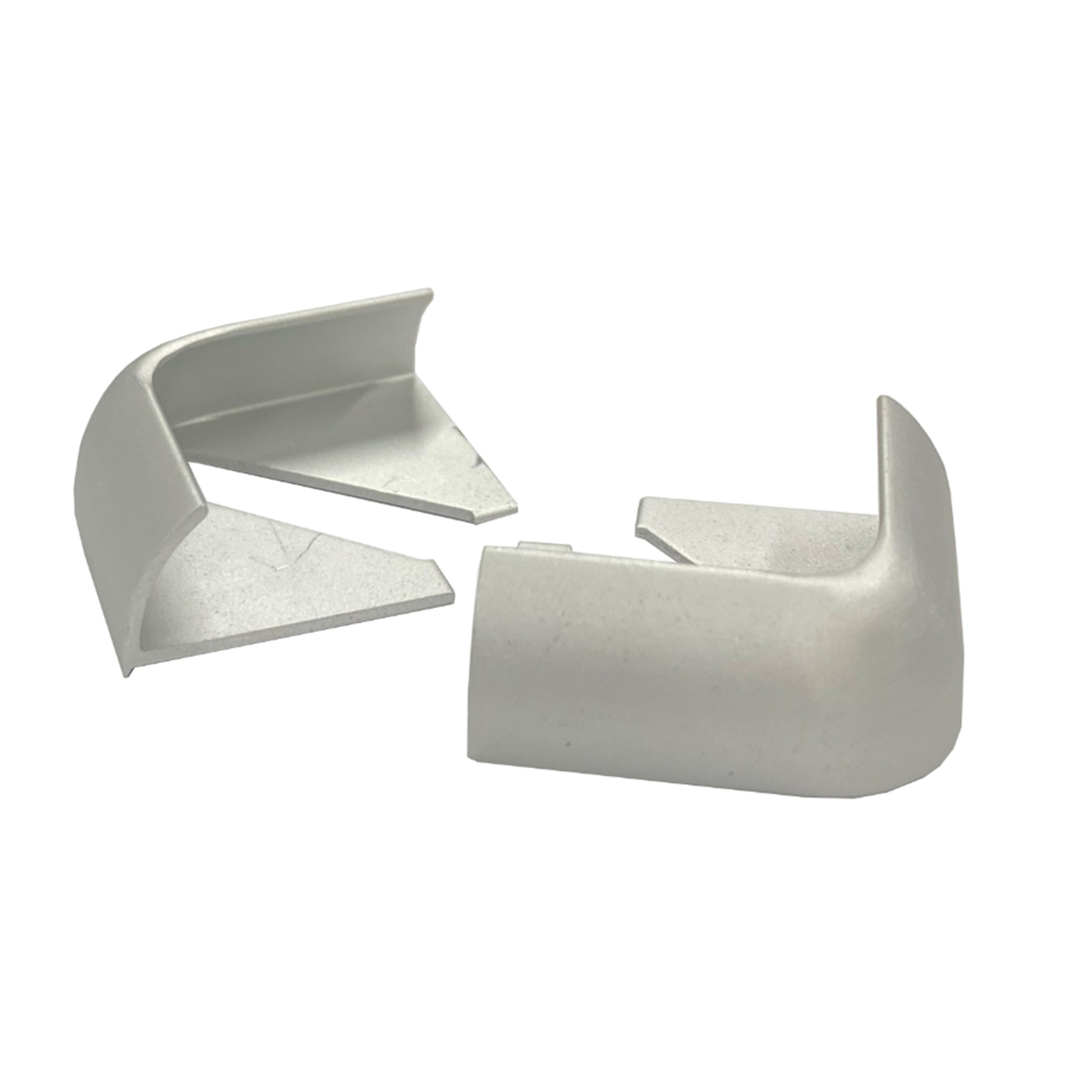 DTA Australia | CORNER PIECE ROUND EDGE 10MM WHITE (2PCS)