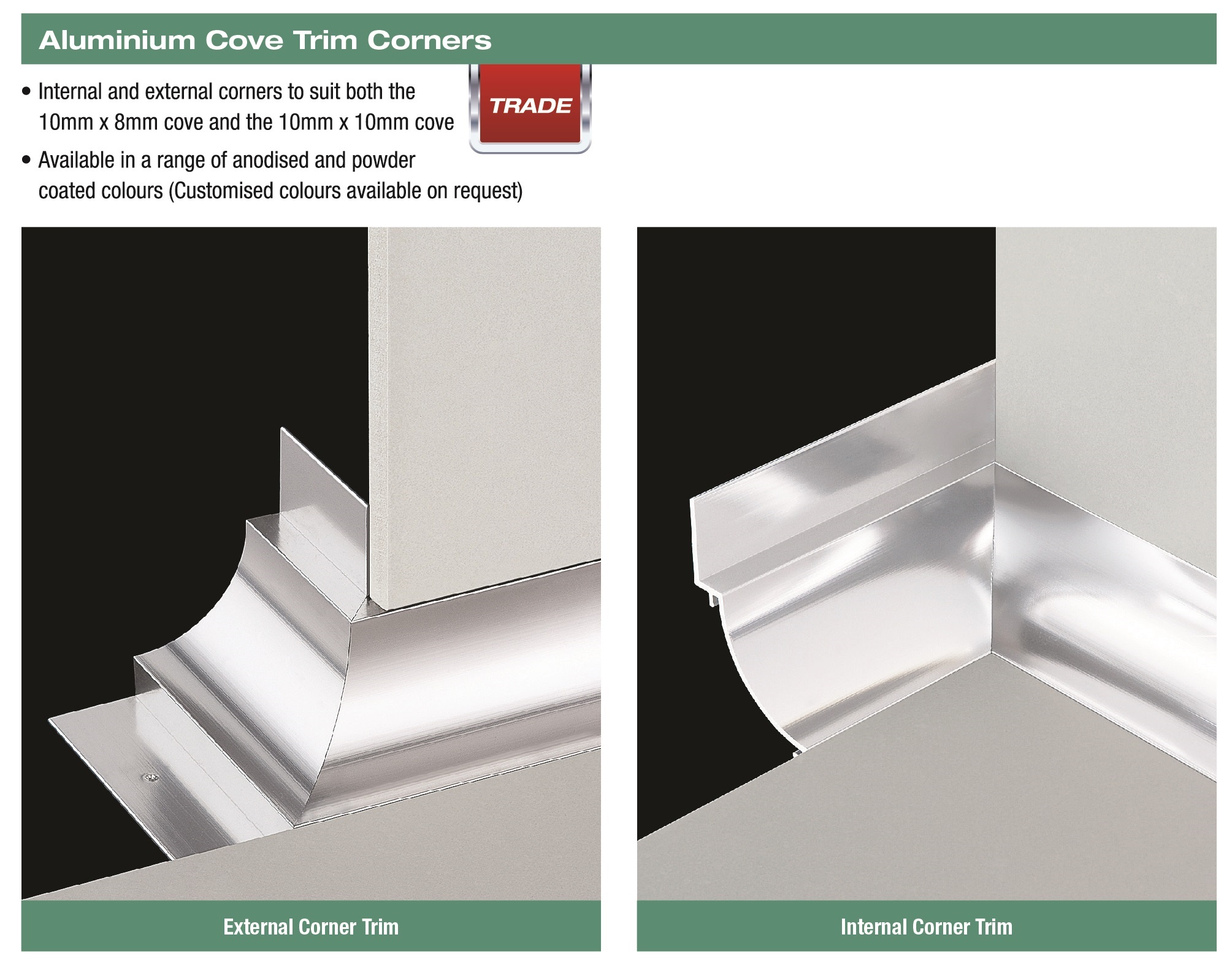 DTA Australia | C/TRIM INT CNR 10X8 GREY