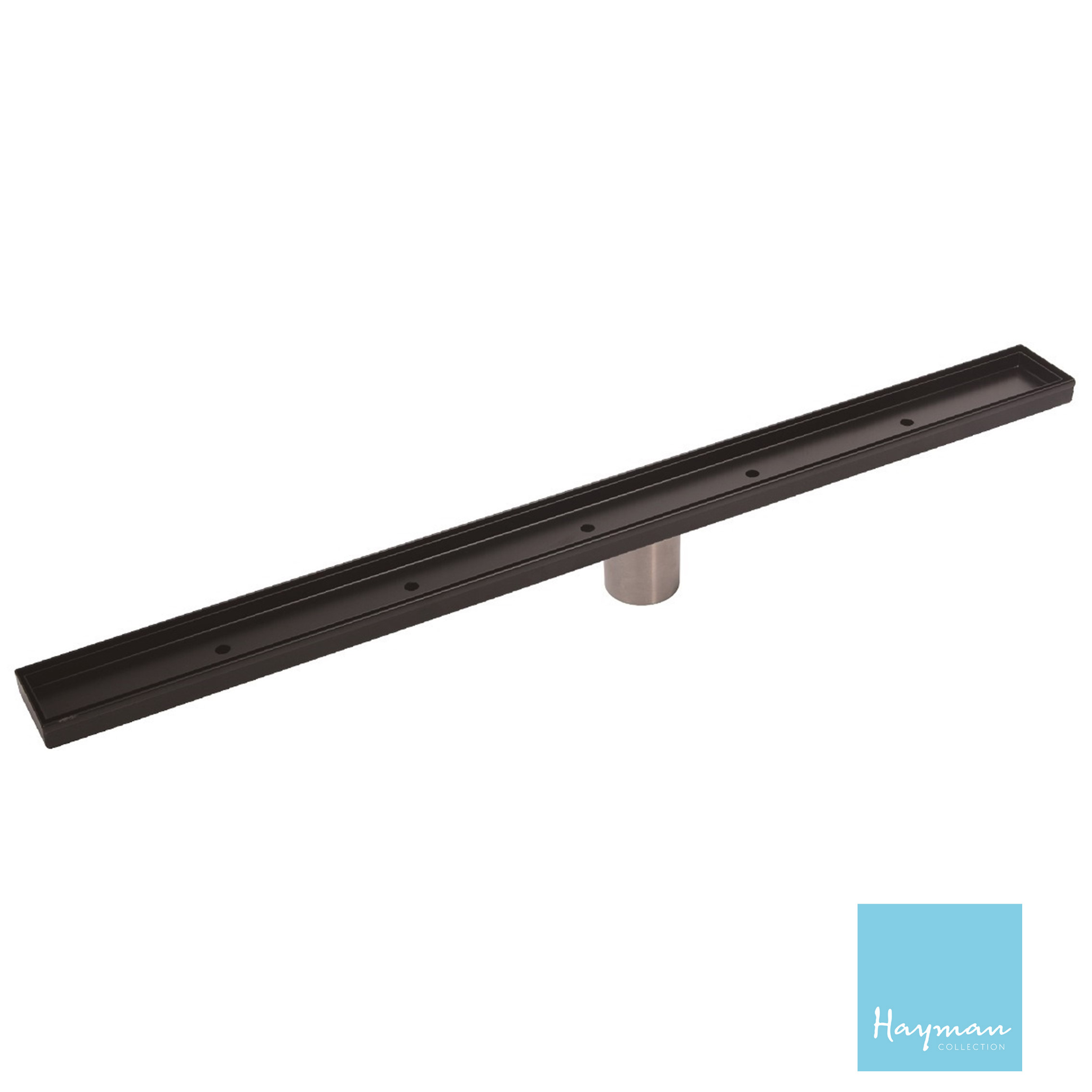 DTA Australia | FLOOR LONG DRAIN BLACK - 600MM TILE-IN COVER 316 S ...