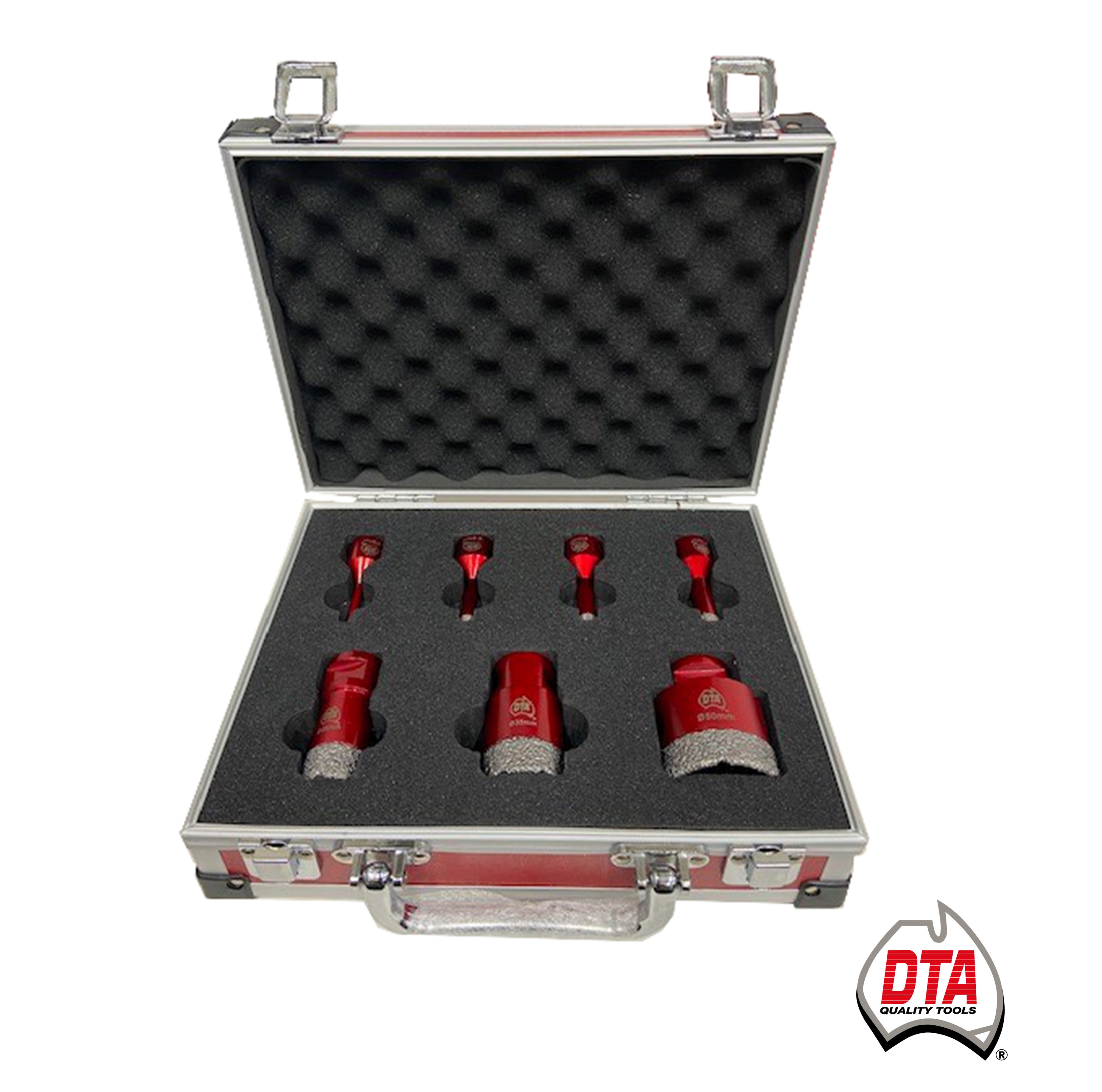 DTA Australia | TORNADO DRY DRILL BIT KIT 6, 8, 10, 12, 25, 35, 50MM