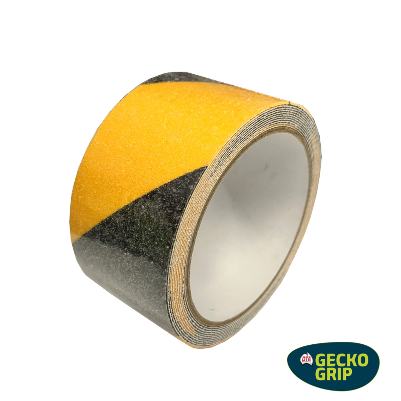 DTA Australia | GECKO ANTI-SLIP TAPE 20M X 50MM BLACK/YELLOW