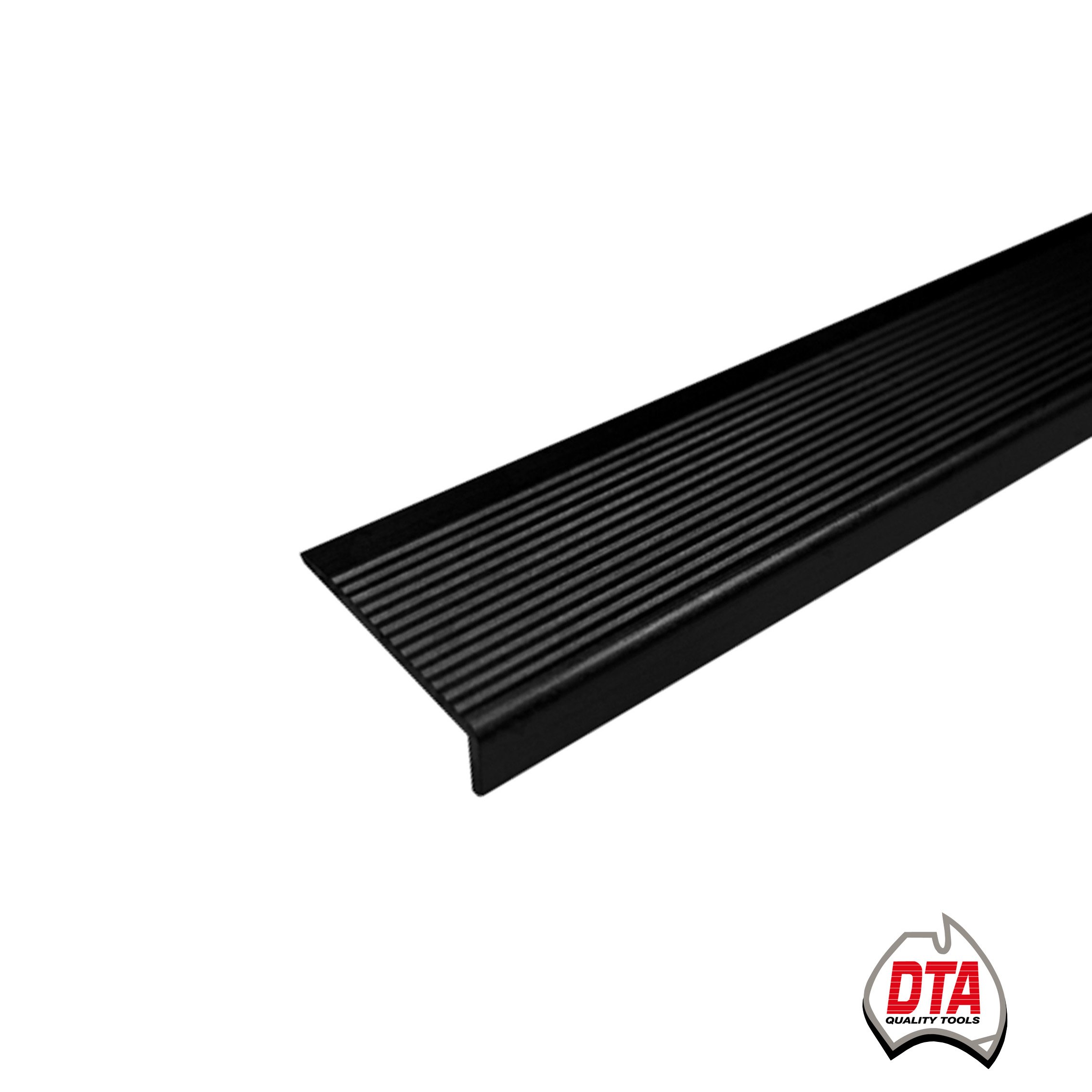 DTA Australia | L-SHAPE END COVER 3.3M x 8MM MATT BLACK