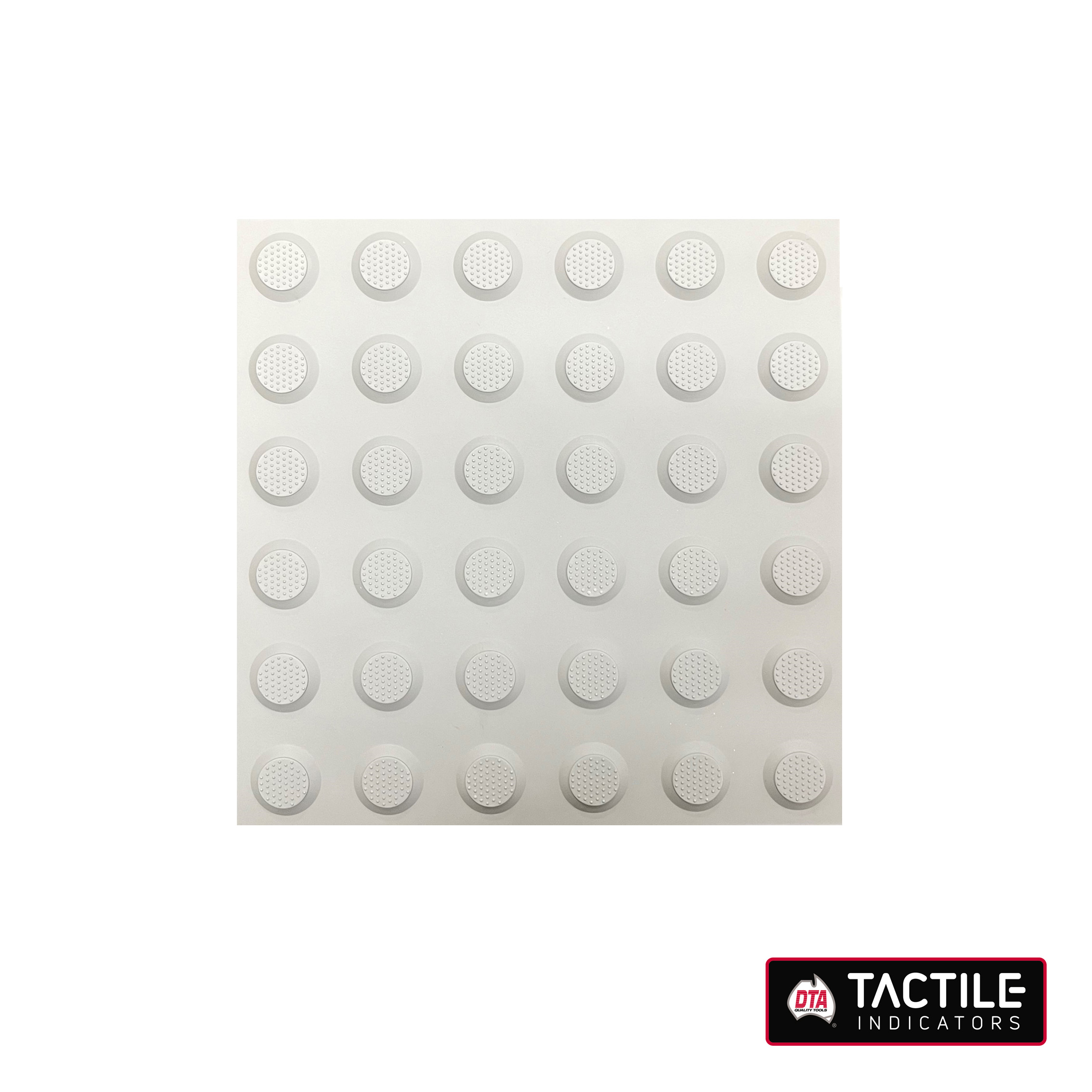 DTA Australia | TACTILE INDICATOR - GREY 300mm x 300mm (3-PACK)
