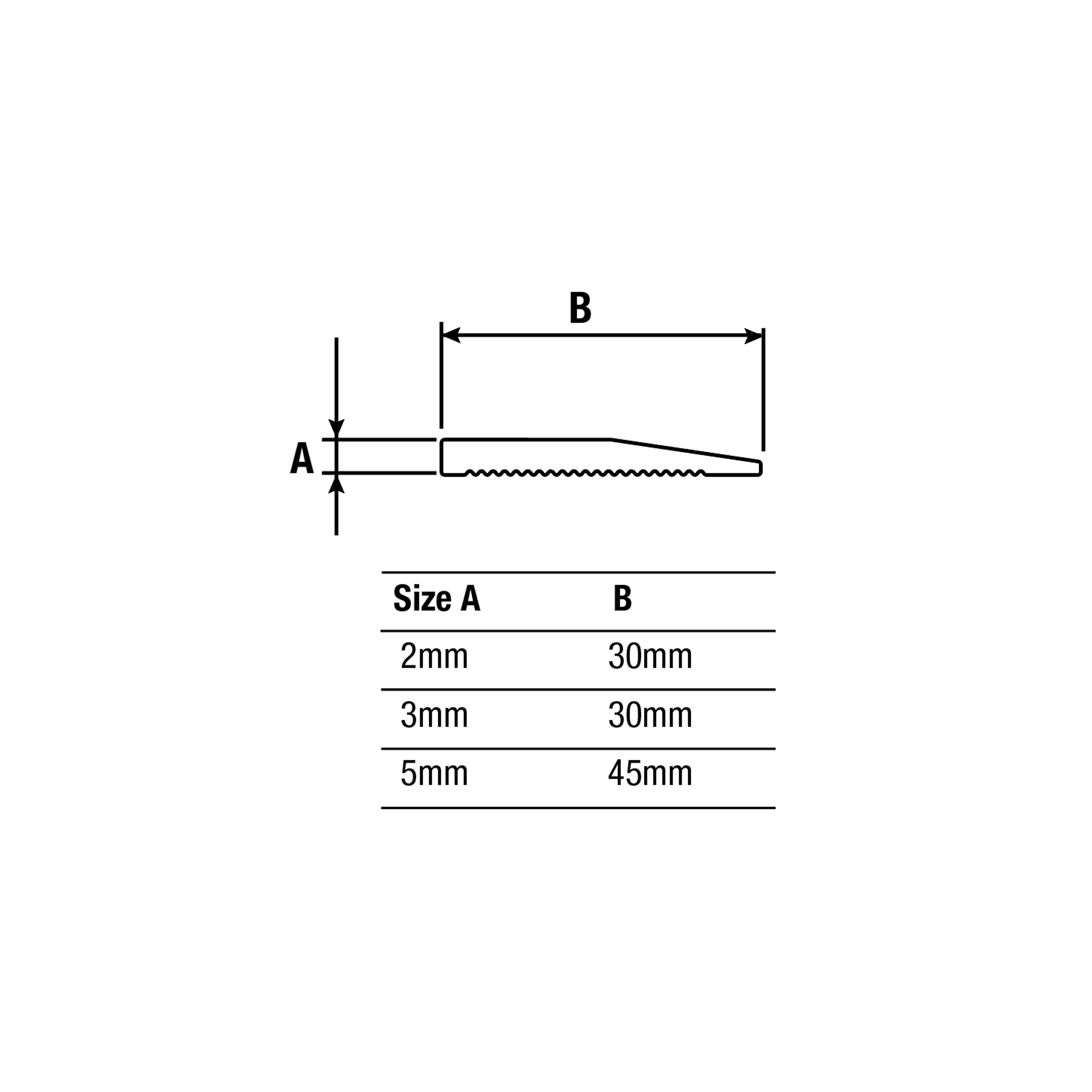 DTA Australia | DIMINISHING STRIP 3.66M X 2MM MILL FINISH