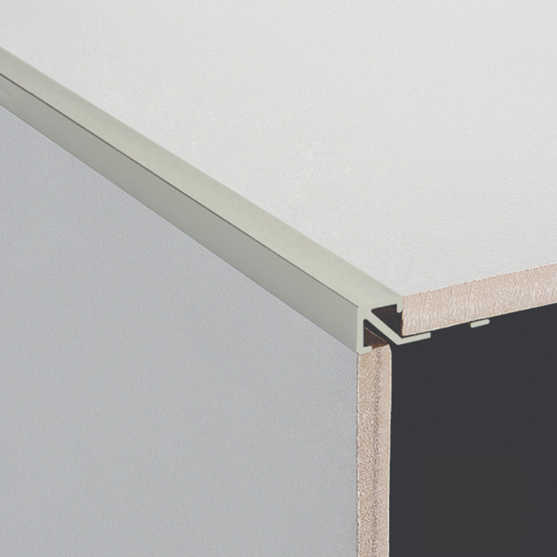 DTA Australia | ALUMINIUM SQUARE EDGE 3M X 16MM MATT SILVER