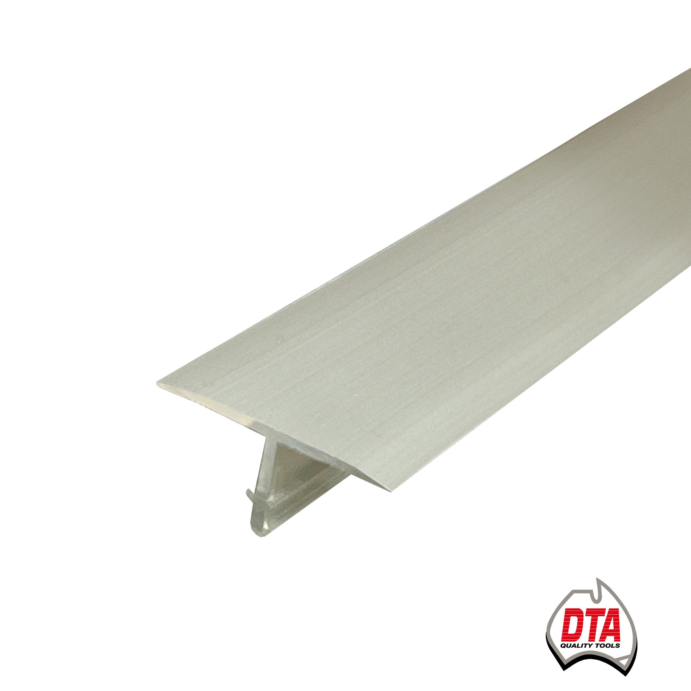 DTA Australia | DIVIDER TRIM 2.5M X 22MM MATT SILVER