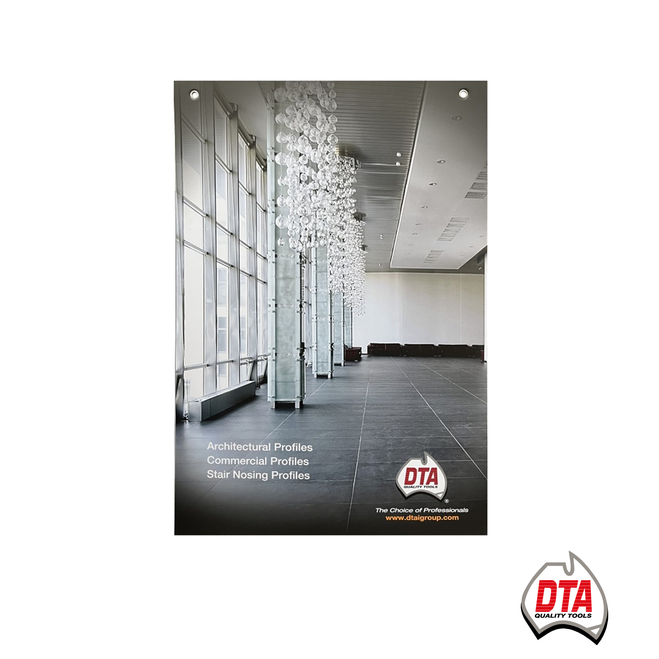 DTA Australia | DTA POSTER BOARD DESIGN 11 90 X 60CM TILING TRIM PROFILES
