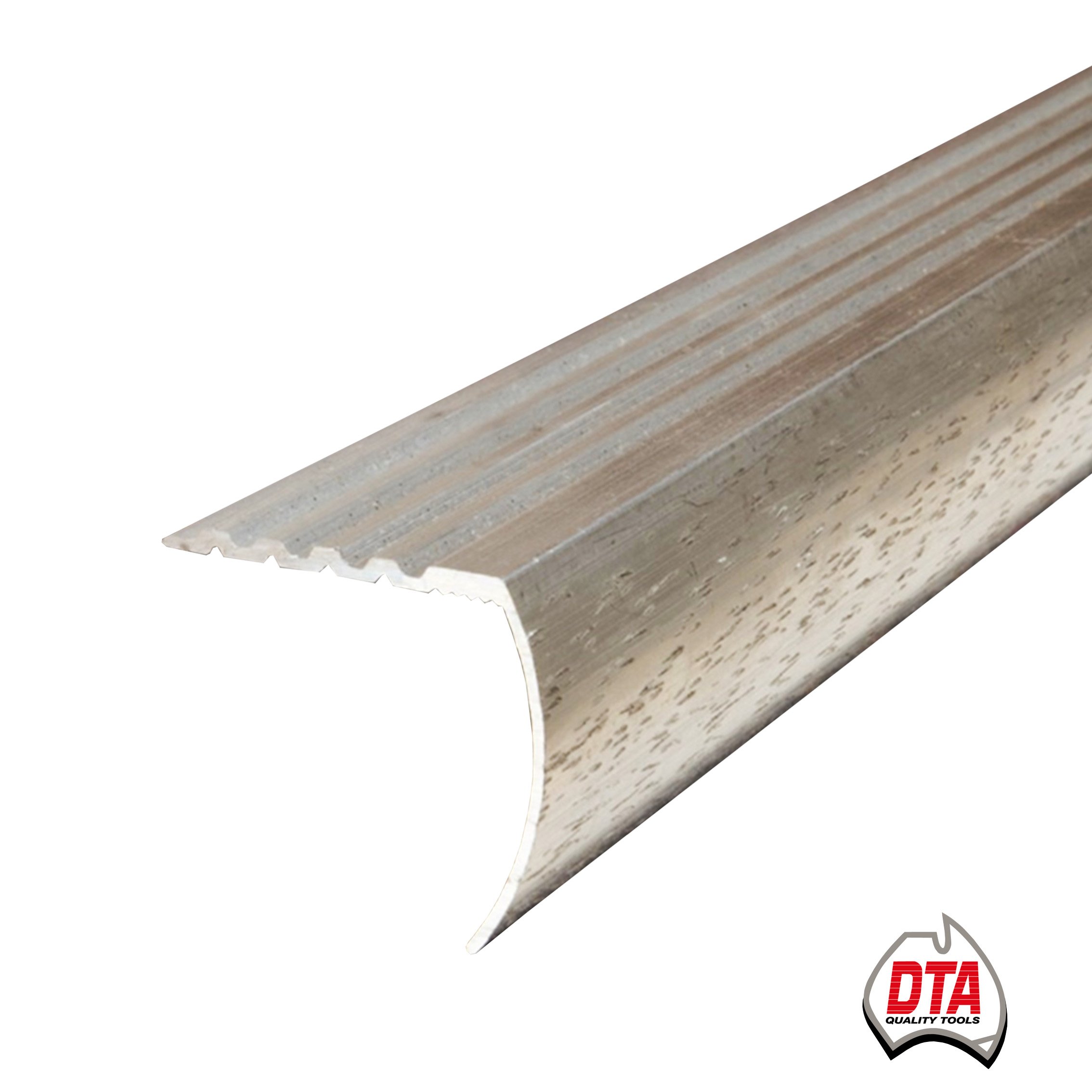 DTA Australia | STAIR EDGE PEWTER 3M X 27MM RIPPLE HAMMER
